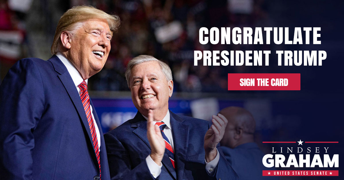 Congratulate President Trump